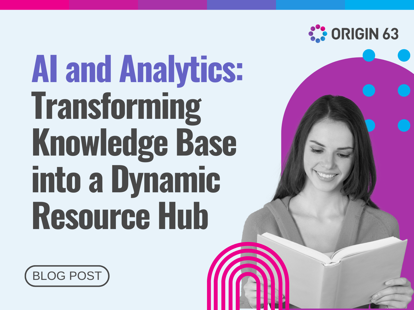 AI and Analytics: Transforming Knowledge Base into a Dynamic Resource Hub